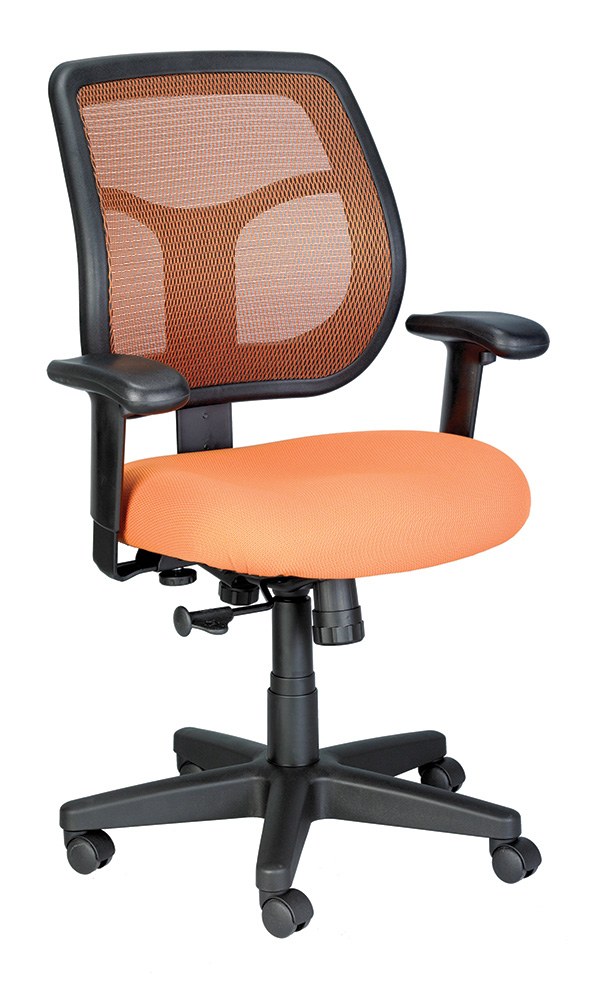 Apollo Mid-Back Office Chair By Eurotech Seating - Madison Seating