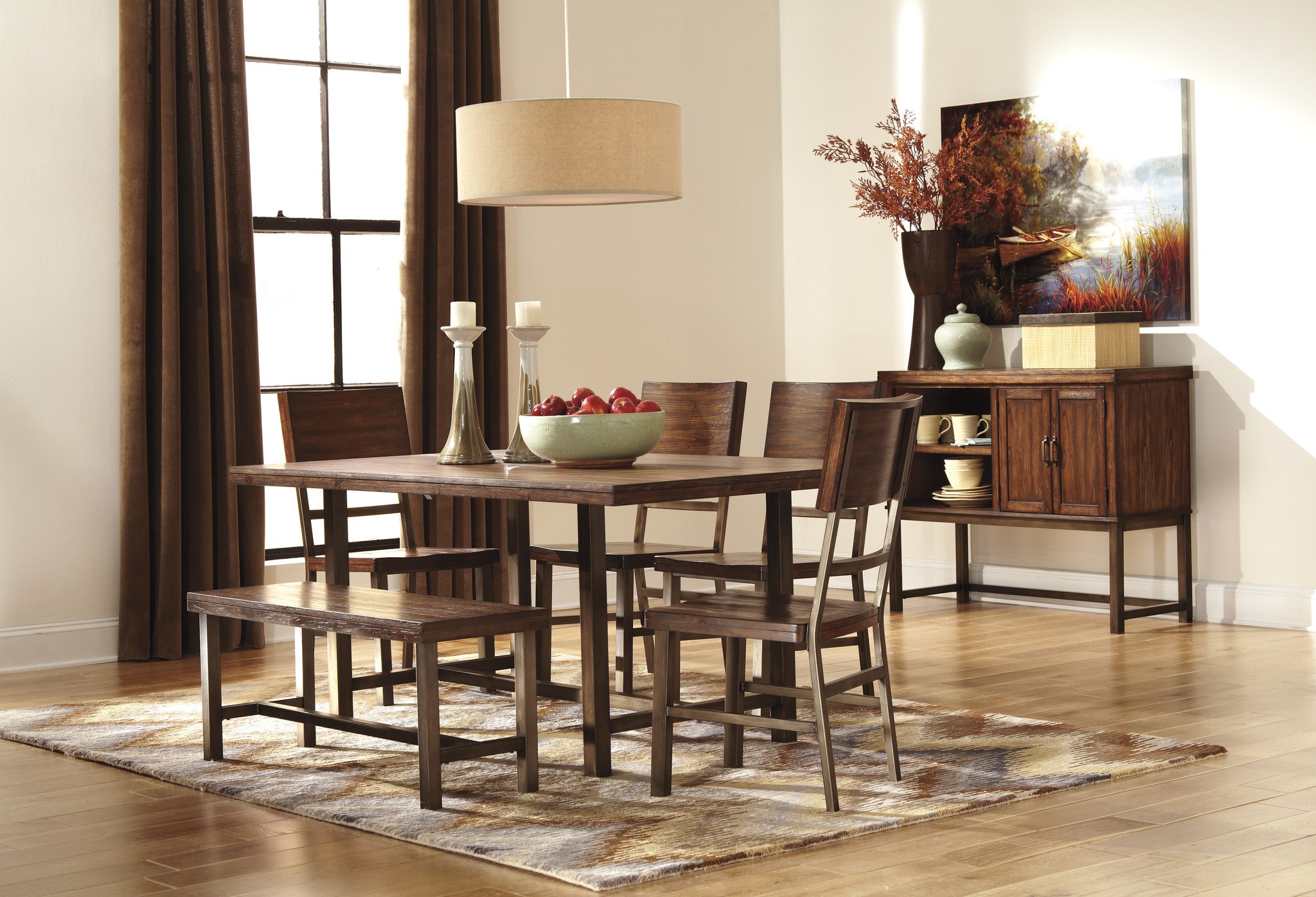 Signature Design by Ashley Riggerton Rectangular Dining Table - Madison ...