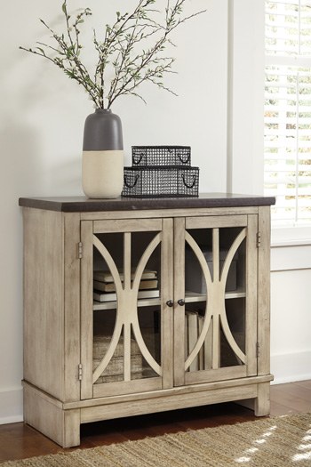 Signature Design by Ashley Rustic Accents Cabinet - Madison Seating