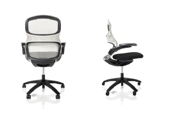 Generation Chair by Knoll in Black and White - Madison Seating